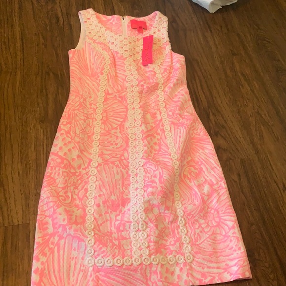 Lilly Pulitzer | Dresses | Lily Pulitzer Dress Macfarlane Pelican Pink ...
